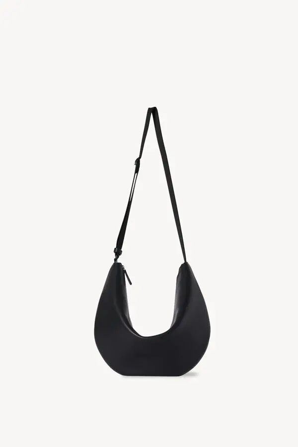 THE ROW Crescent Crossbody Bag - Black