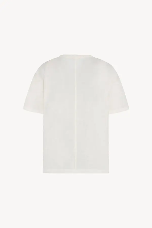 THE ROW Lila Top In Cashmere - Ivory