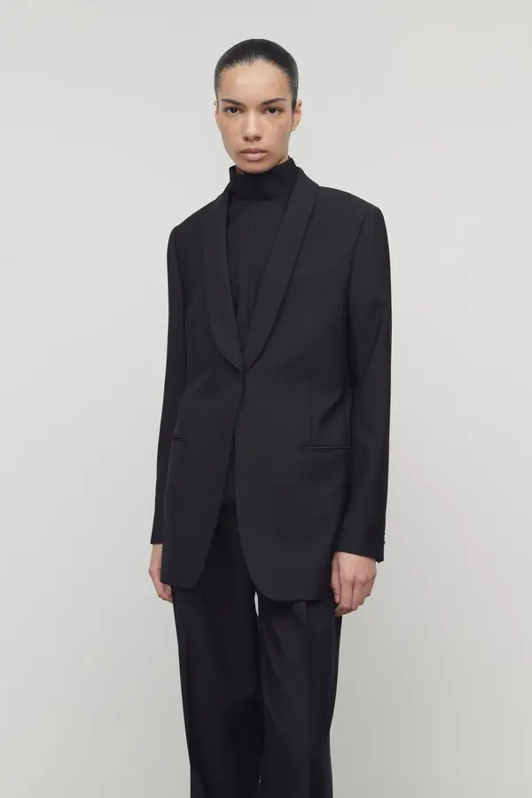 THE ROW Verity Jacket In Virgin Wool