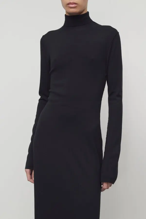 THE ROW Leoline Wool Dress