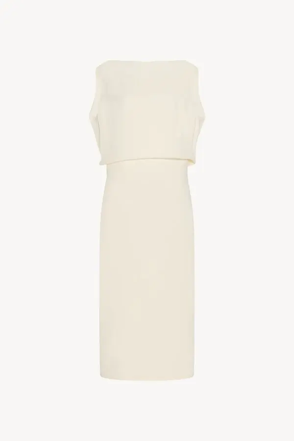 THE ROW Paran Silk Dress - White