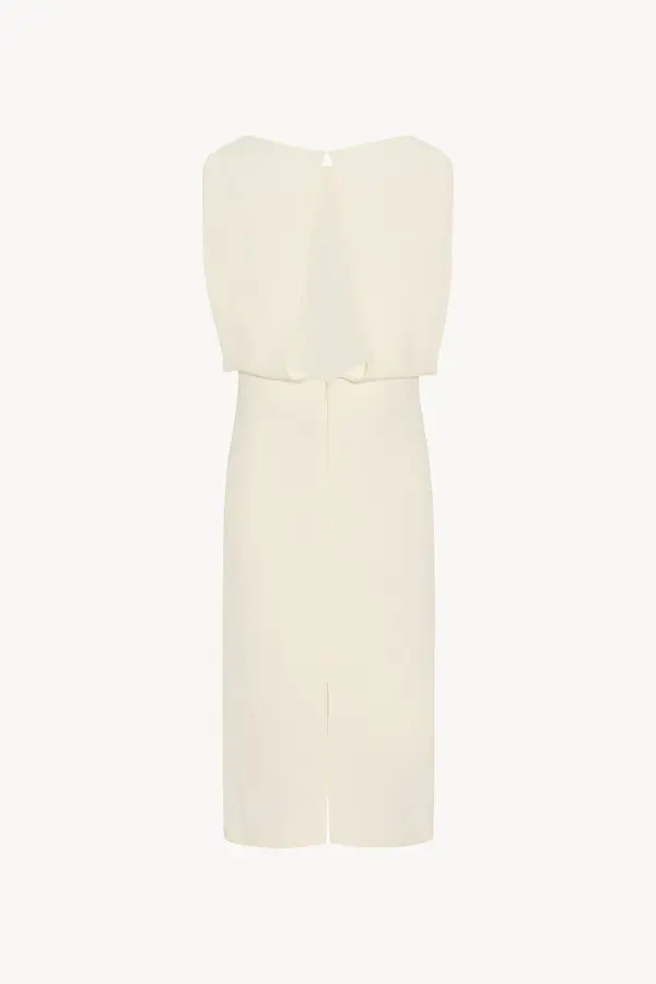 THE ROW Paran Silk Dress - White