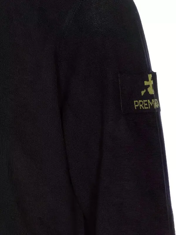 Premiata Patch-pocket Crew-neck Sweater