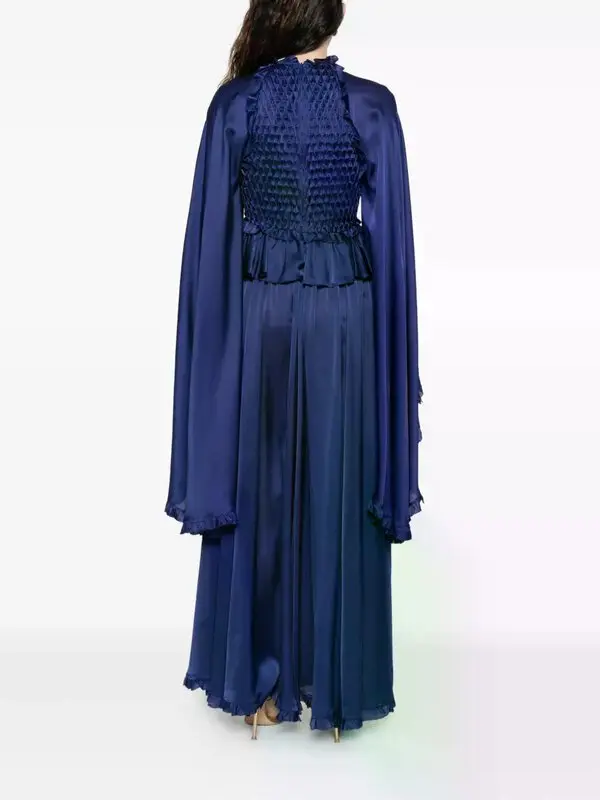 Zimmermann Hypnotic Smocked Flutter Dress