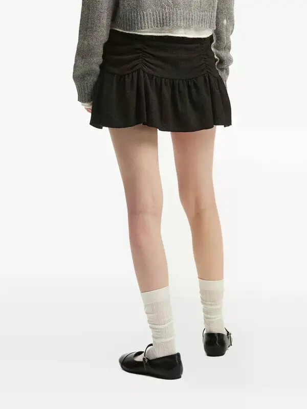B+AB Mini Skirt With Ruffle Hem
