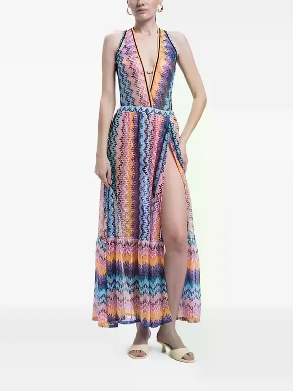 Missoni Zigzag-pattern Maxi Dress