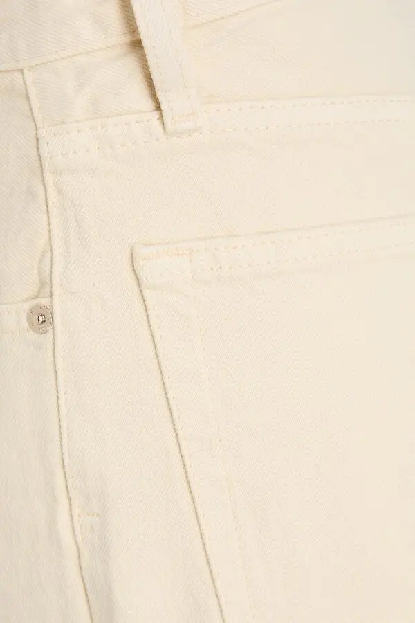 FRAME Mid-rise Tapered Jeans
