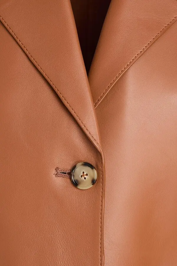TOTEME Leather Blazer