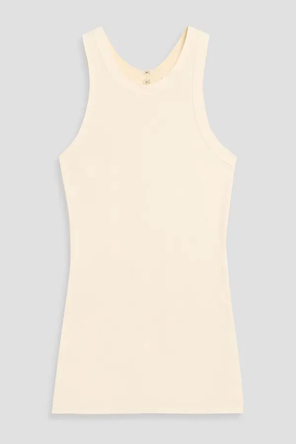 TOTEME Stretch Jersey Tank - Ecru