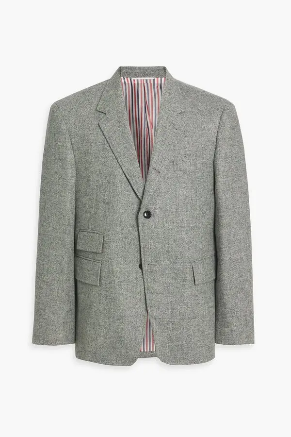 Thom Browne Brushed Wooltweed Blazer
