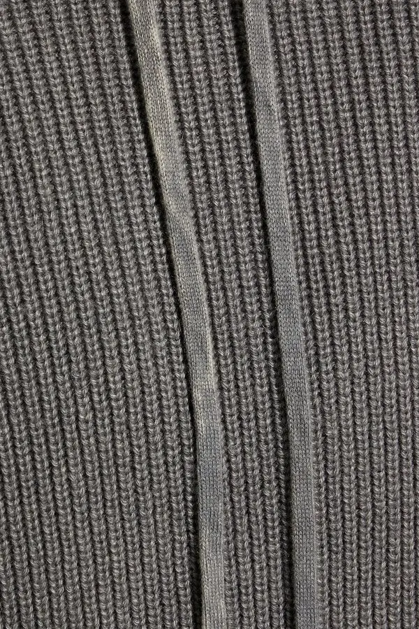 Thom Browne Ribbed Cashmere Hoodie