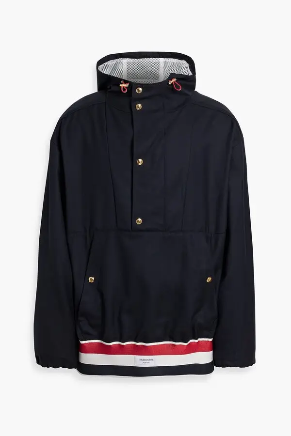 Thom Browne Striped Wool-jersey Hoodie