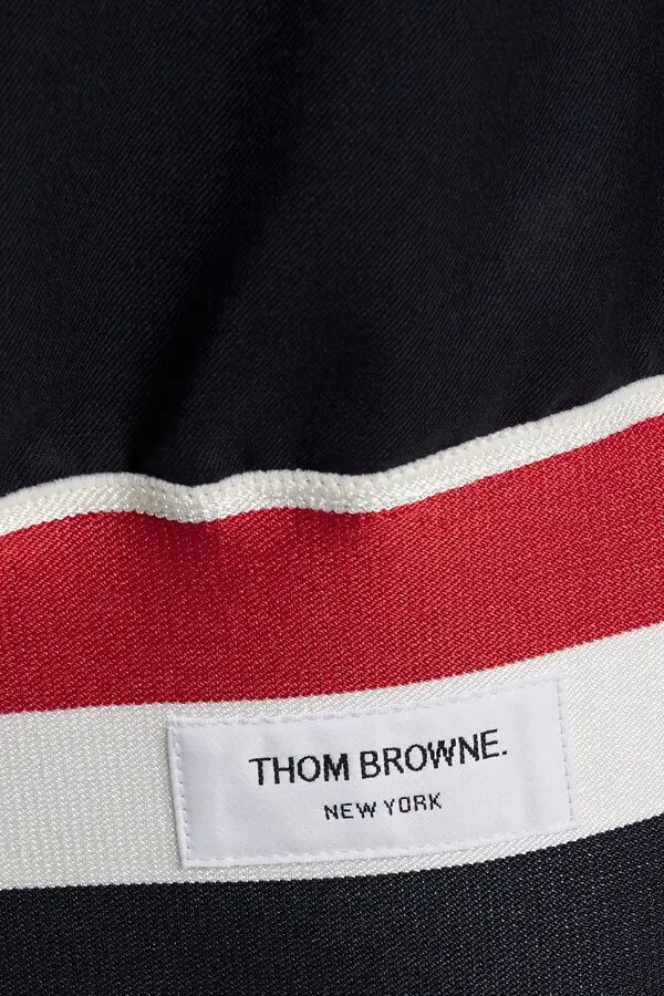 Thom Browne Striped Wool-jersey Hoodie