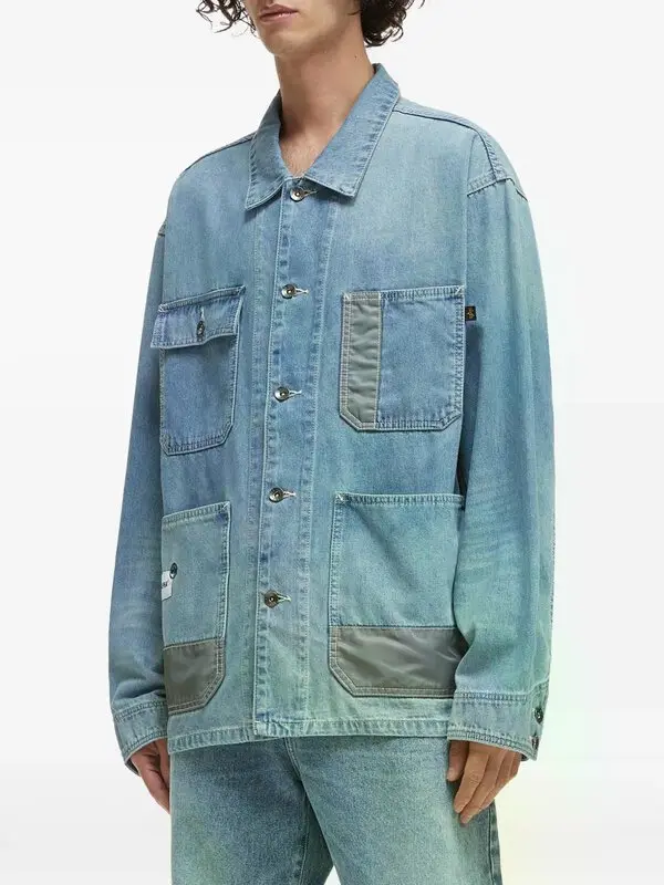 Alpha Industries Patch-pocket Denim Jacket