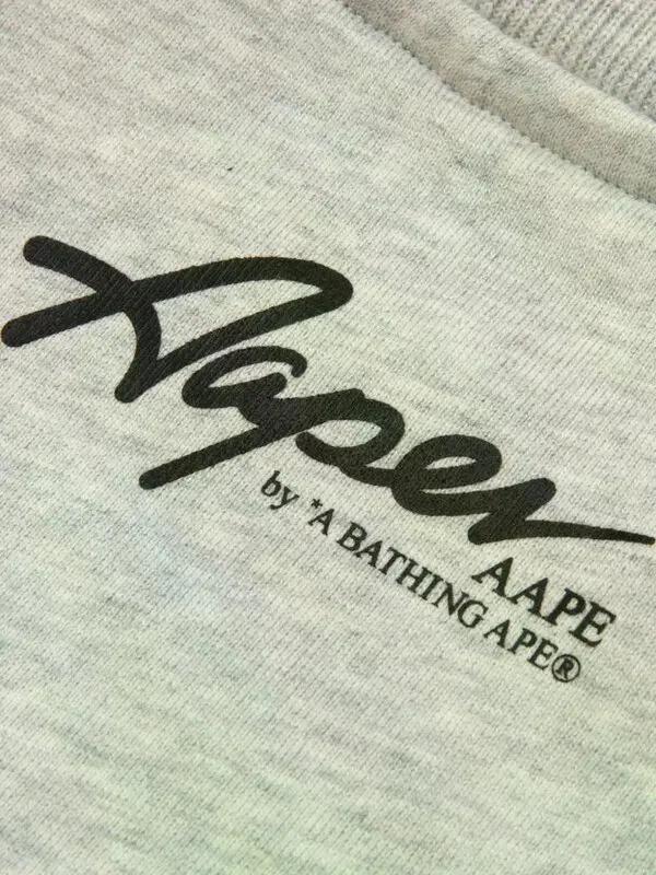 AAPE BY *A BATHING APE Embroidered Monkey Buttoned Cardigan