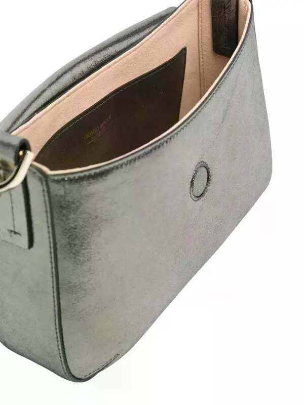 Giorgio Armani La Prima Medium Leather Tote Bag