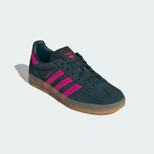 adidas gazelle silver green womens adidas Gazelle Indoor W IH5484