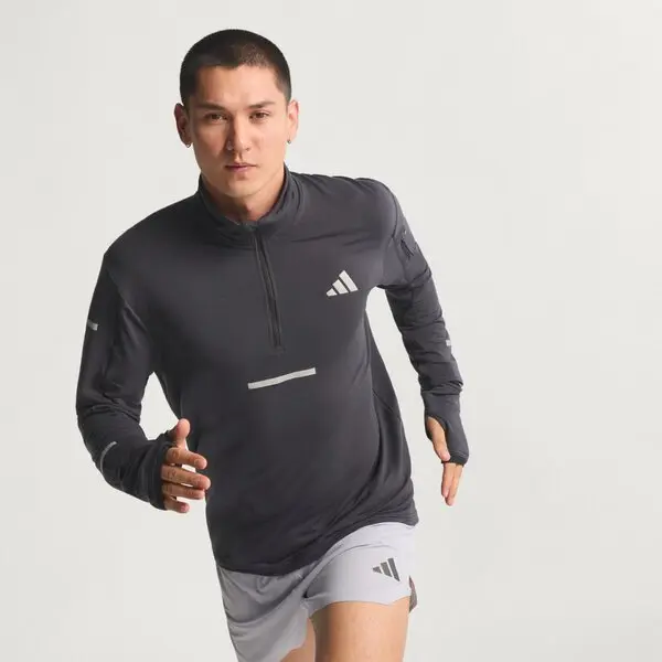 Adidas Adi365 Running Climawarm+ Half-zip - Black