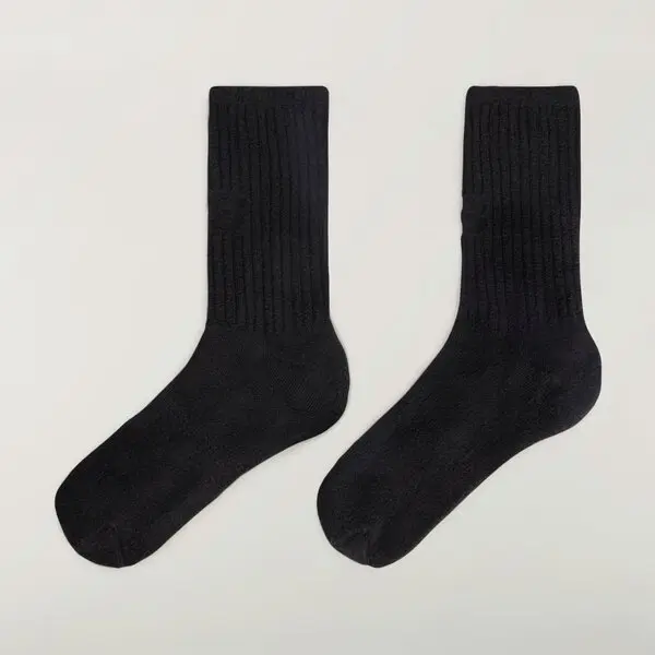 Adidas Y-3 Terry Crew Socks - Black