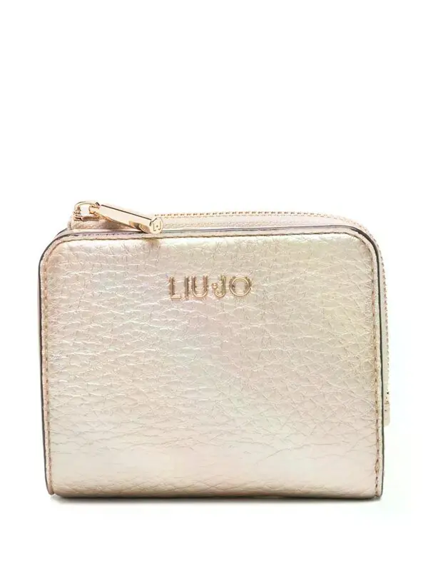 Liu Jo Caliwen Zip-around Leather Purse - Gold