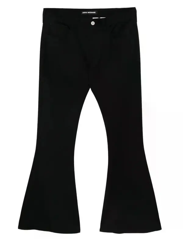 Junya Watanabe Low-rise Flared Trousers
