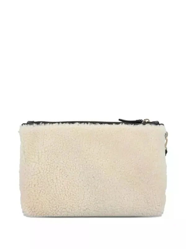 JIMMY CHOO Shearling Clutch