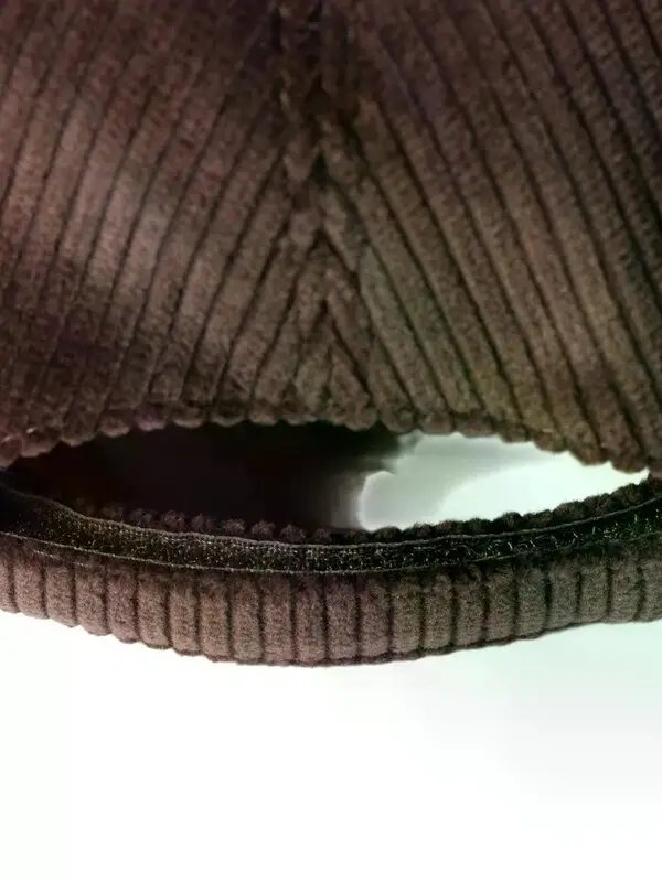 Miu Miu Logo-patch Corduroy Baseball Cap