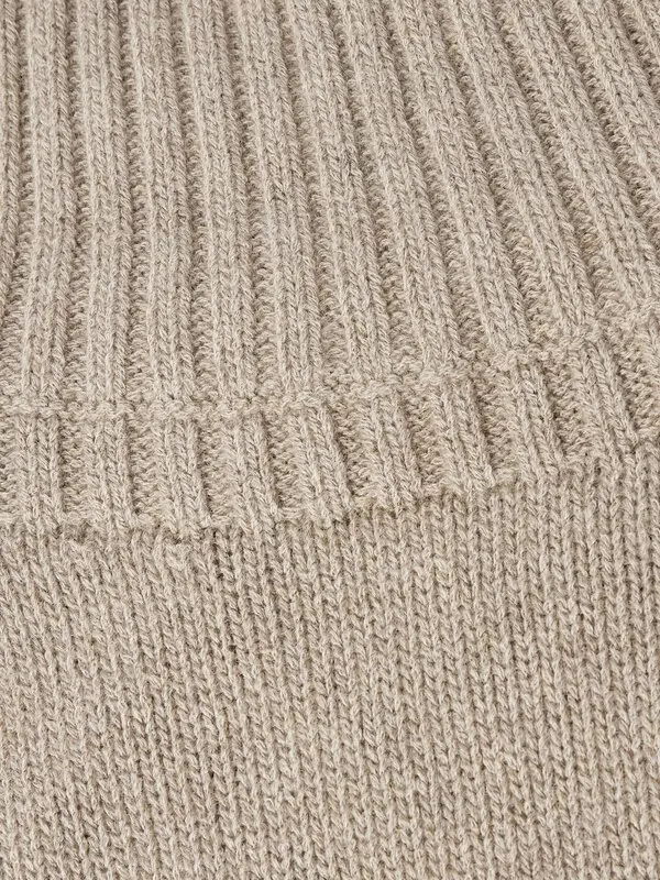 Loro Piana Cashmere Rollneck Sweater - Brown