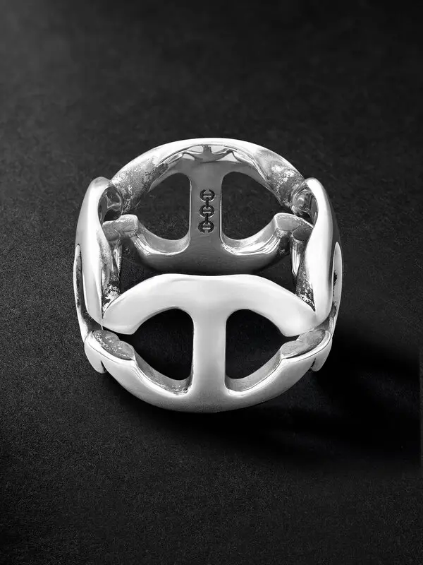 Hoorsenbuhs Sterling Tri-link Ring