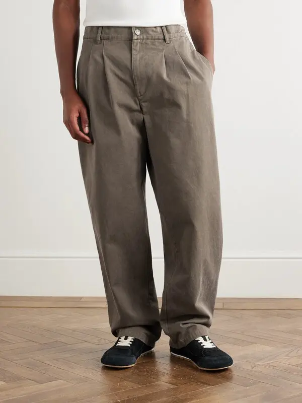 MARANT Kostin Straight-leg Pleated Trousers