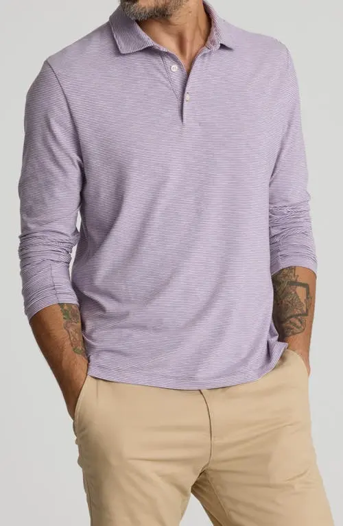 UNTUCKIT Martinez Polo Shirt - Purple