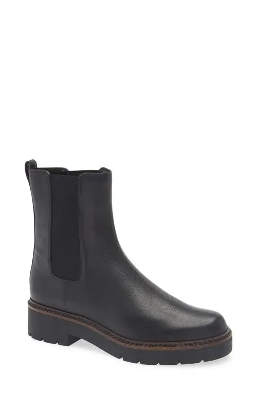Nordstrom Darian Water Resistant Chelsea Boot - Black