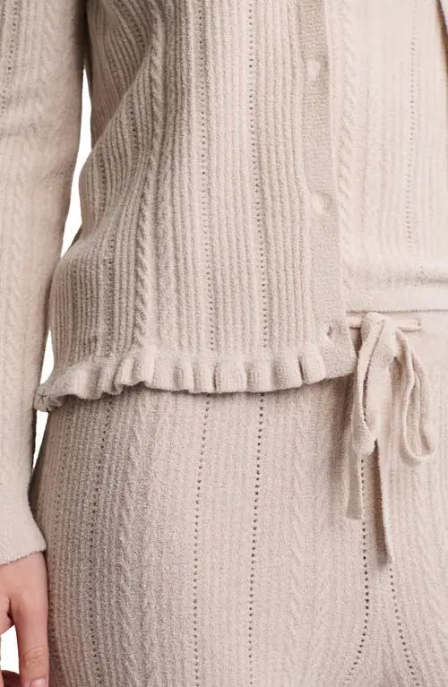 Barefoot Dreams Cozychic Lite® Cable Knit Cardigan