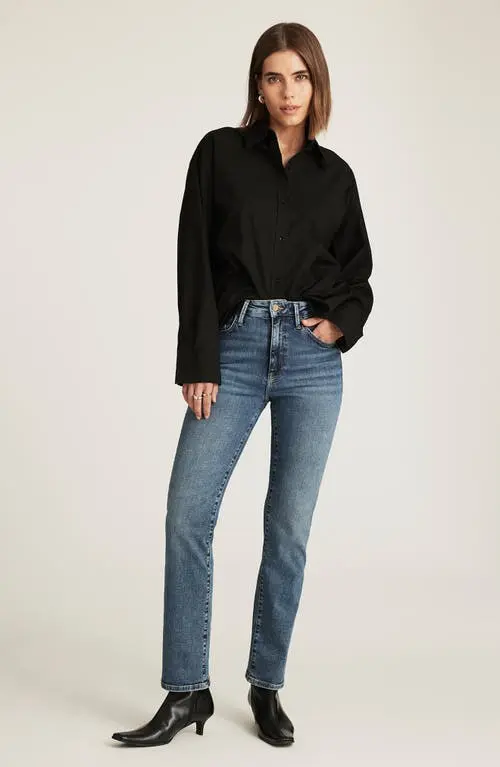 MAVI Kendra Slim Straight Leg Jeans