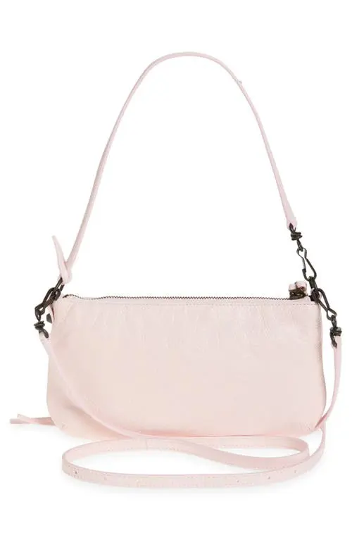 Balenciaga Le City Leather Pouch On A Strap - Petal Pink