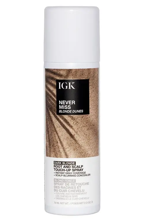 IGK Never Miss Root & Scalp Touch-up Spray - Dark Blonde