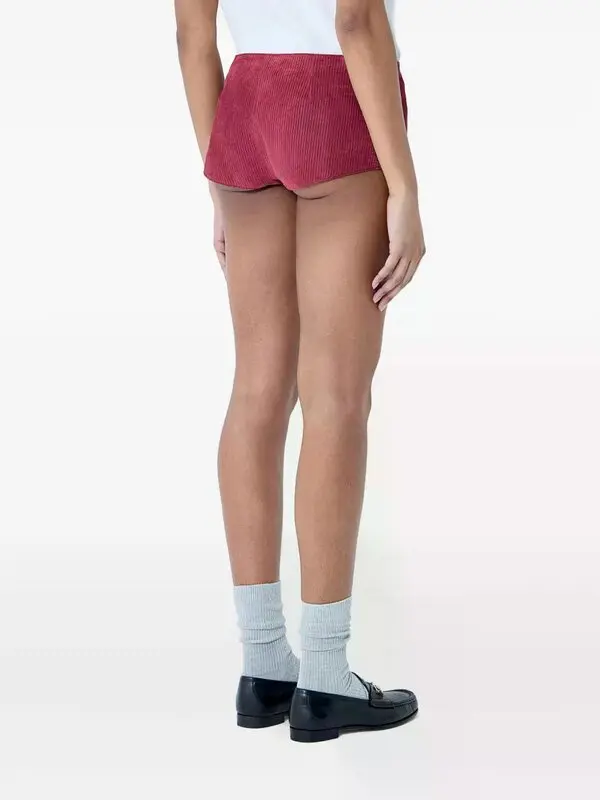 Gucci Suede Mini Shorts