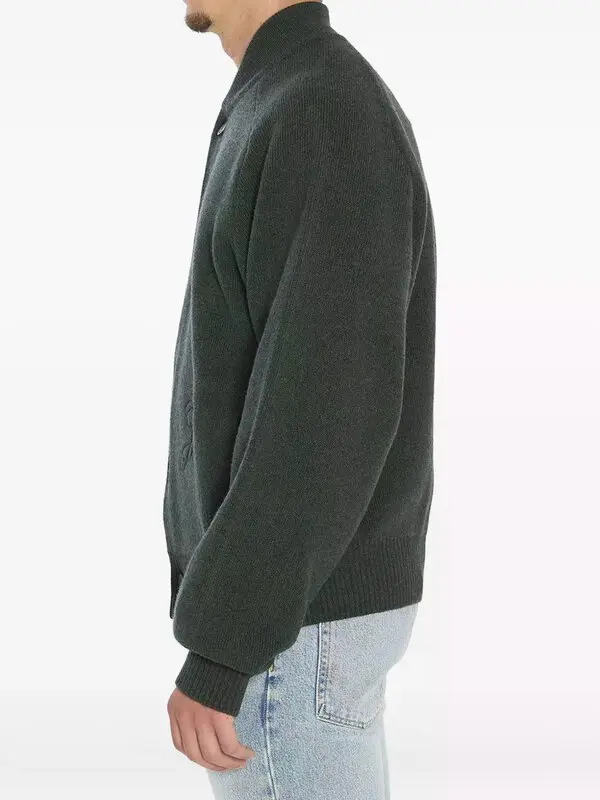 Jacquemus Raglan-sleeve Cardigan - Green