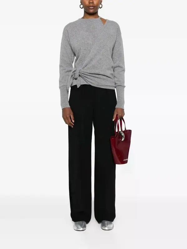 Federica Tosi Knotted Side-cut Sweater