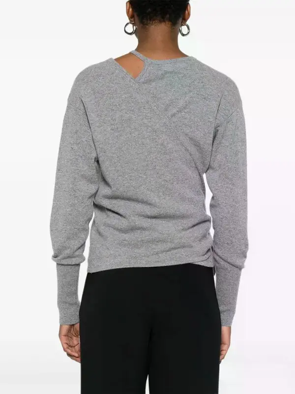 Federica Tosi Knotted Side-cut Sweater