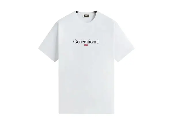 Kith Generational Quote Tee Shirt - White