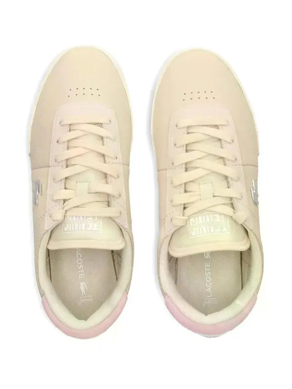 Lacoste Aura Leather Sneakers - Neutrals