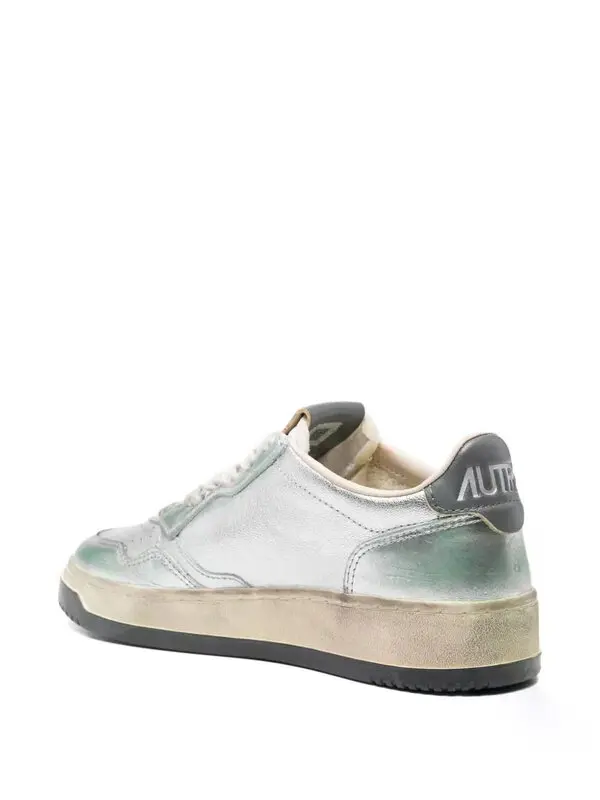 AUTRY Medalist Low Top Sneakers - Silver