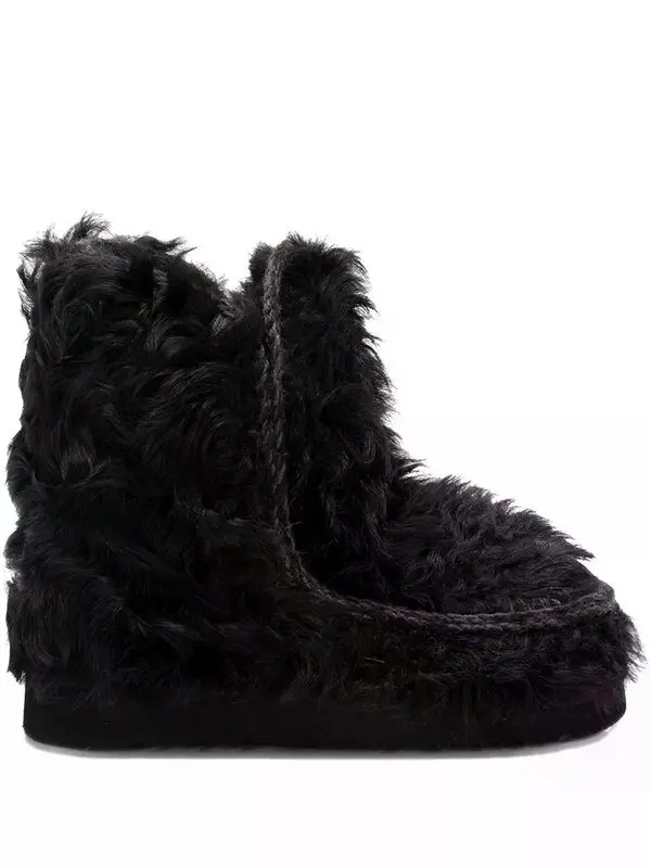 Mou Goat Fur Ankle Boots