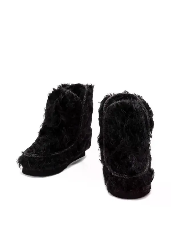 Mou Goat Fur Ankle Boots