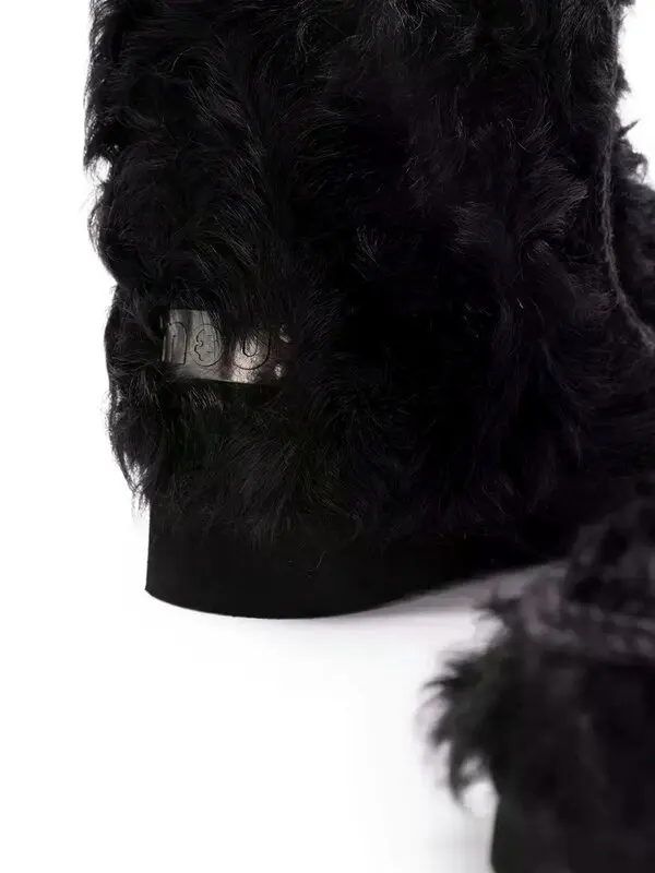 Mou Goat Fur Ankle Boots