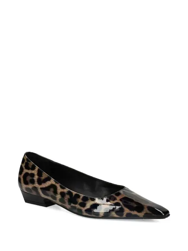 RAS Leopard-print Pointed-toe Pumps