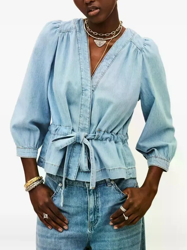 Ba&sh Cotton Blouse