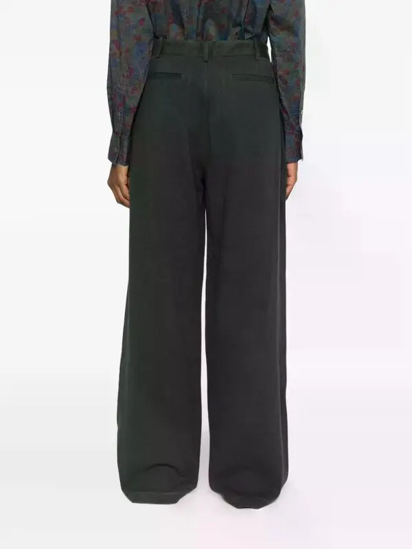 6397 Pleated Straight Leg Pants