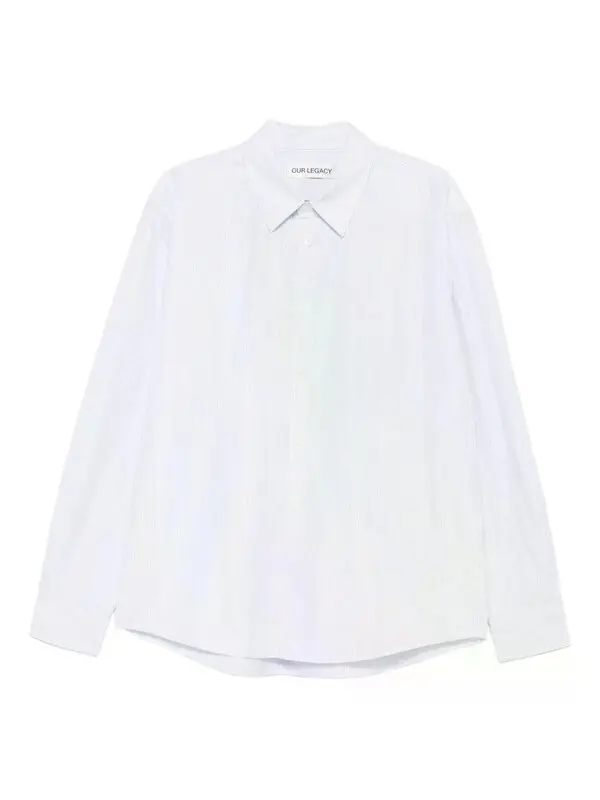 Our Legacy Pinstripe Cotton Shirt
